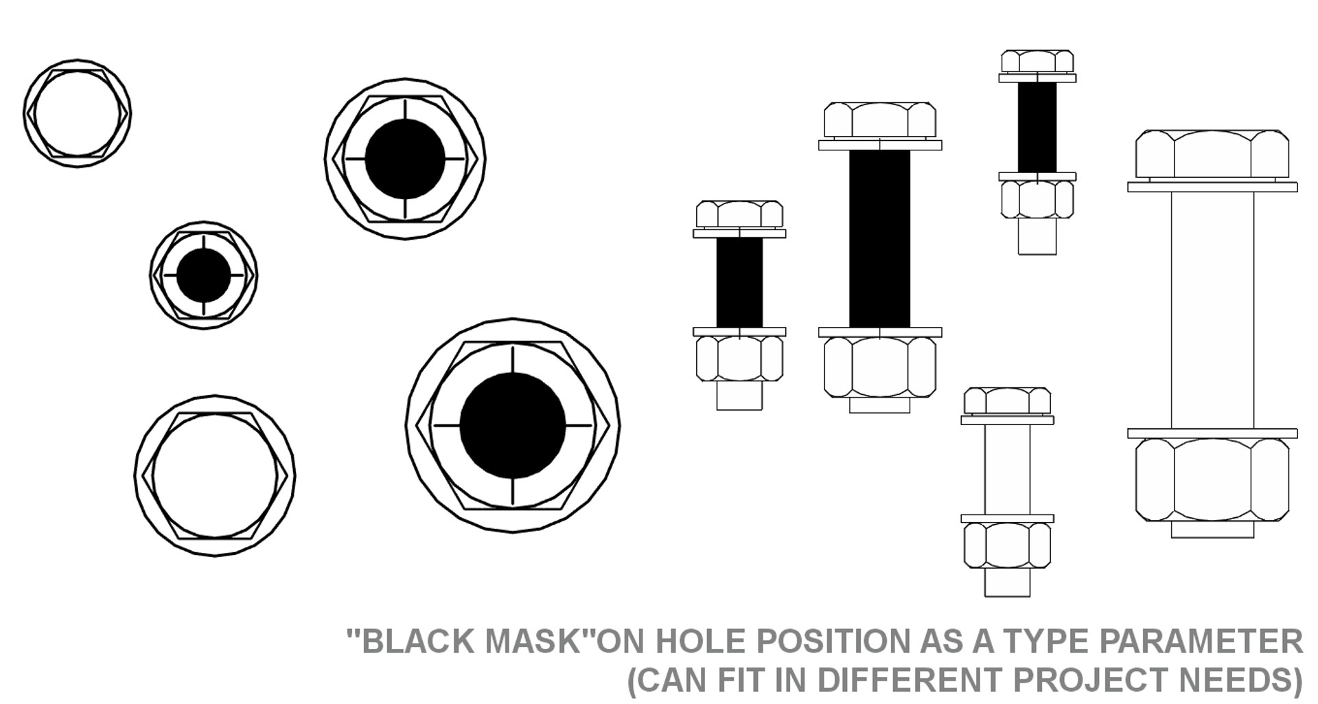 3D Model Heavy Hex Bolt Connection - TurboSquid 1717082
