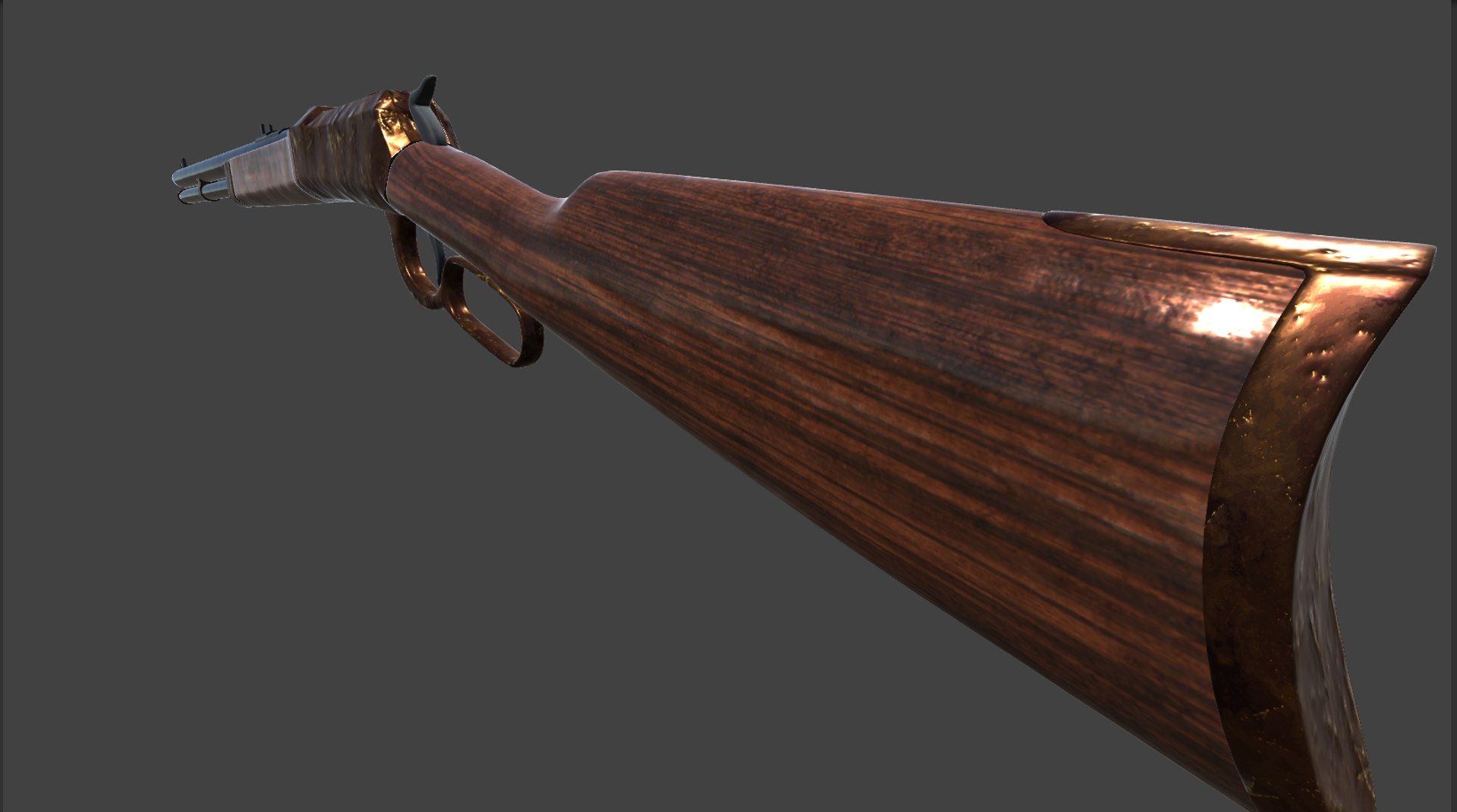 Winchester Repeater Rifle 3D Model - TurboSquid 1370051
