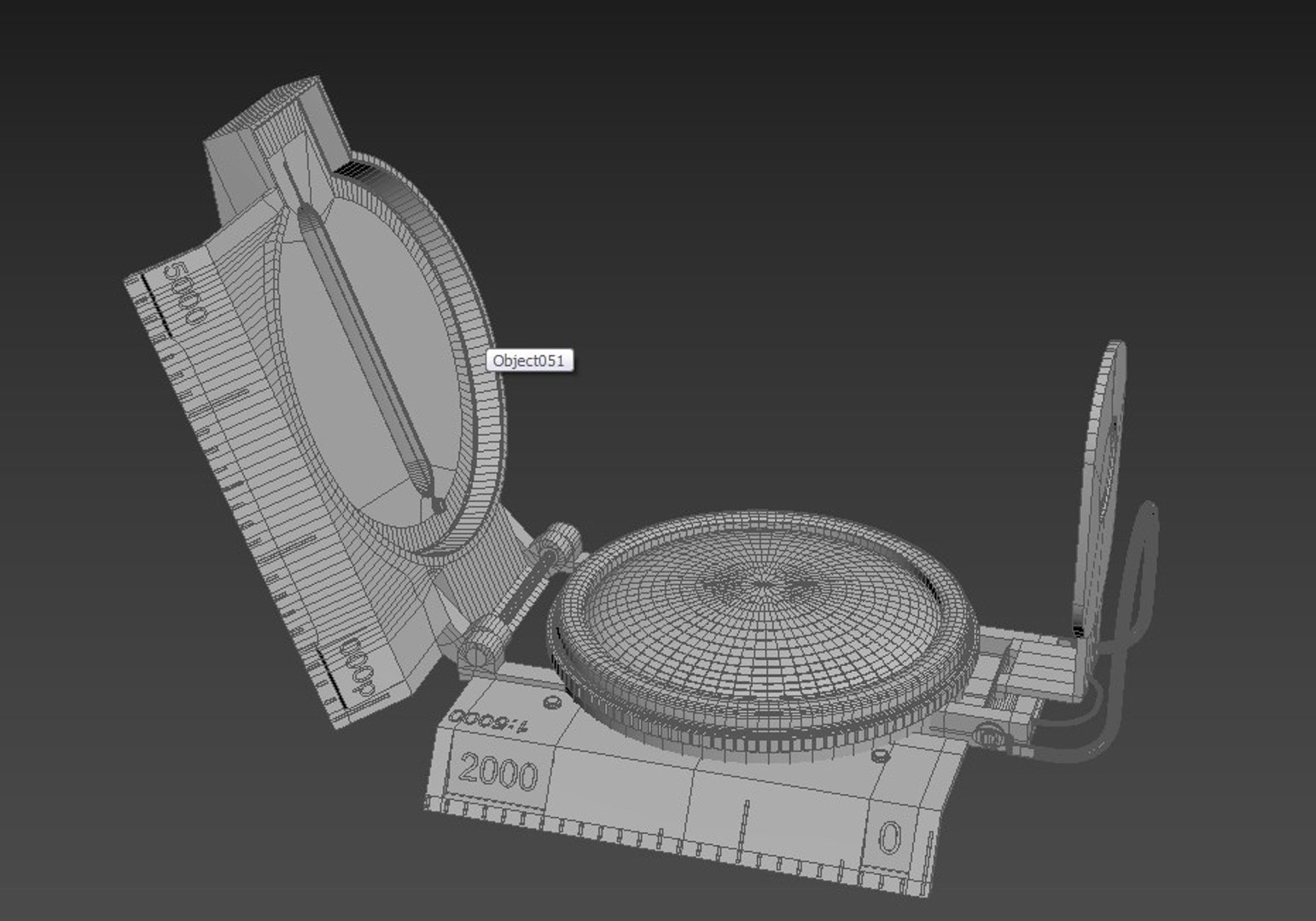 3D compass model - TurboSquid 1467322