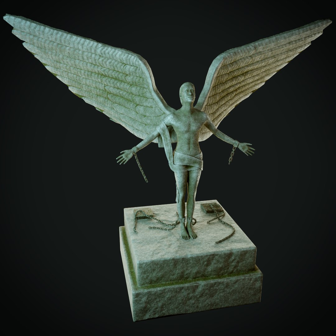 Statue Man Model - TurboSquid 1212302