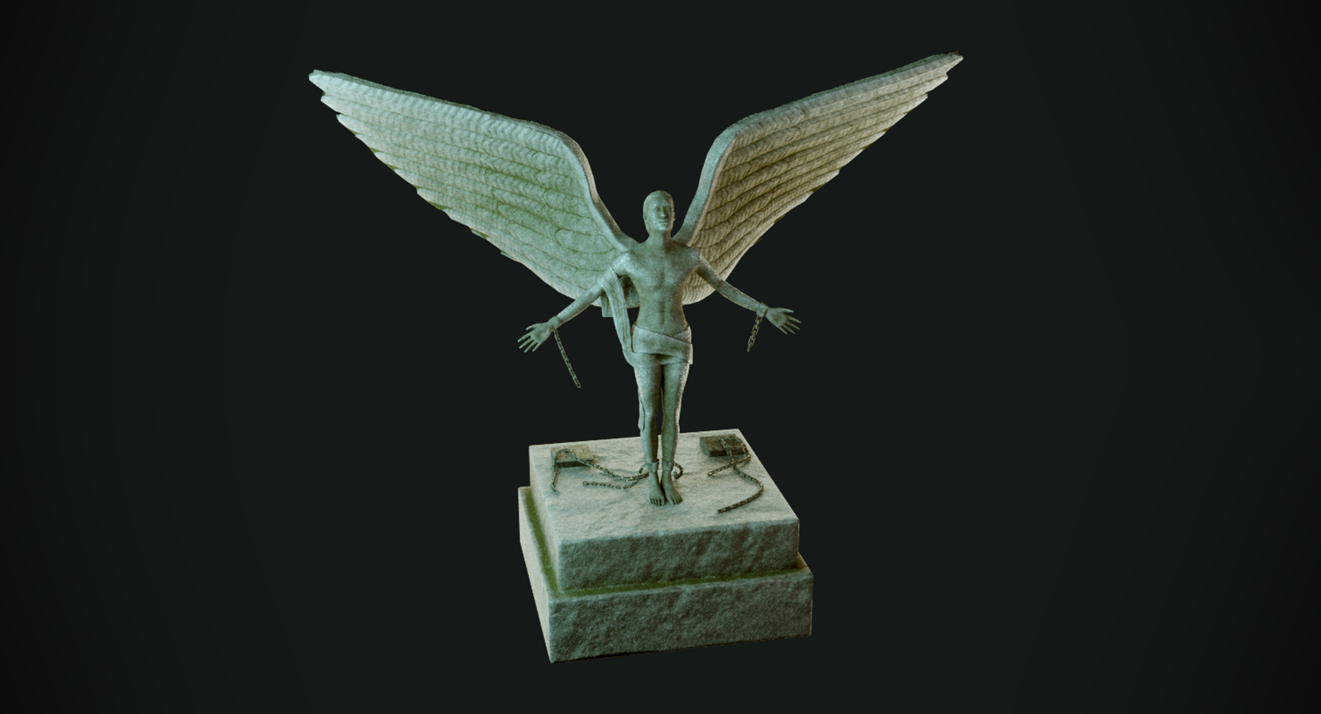 Statue Man Model - TurboSquid 1212302