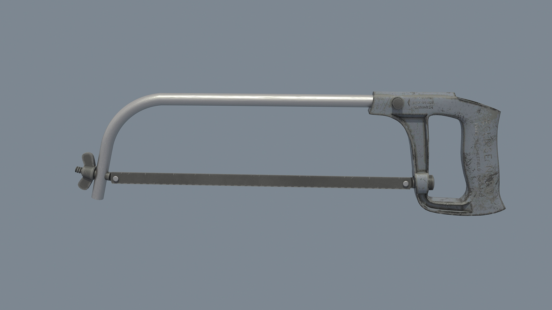 3D Model Saw Hacksaw Old - TurboSquid 1678456
