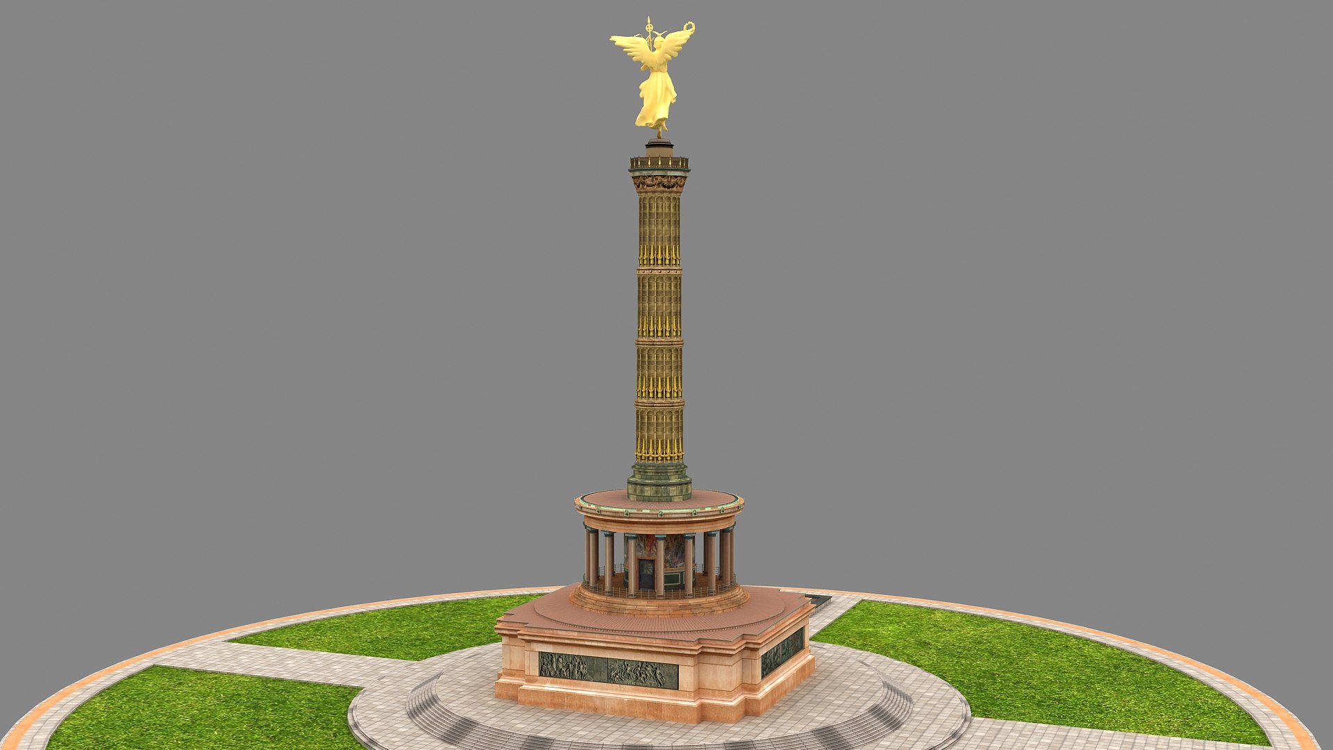 Victory Column Berlin 3d Model 3D Model - TurboSquid 2184152