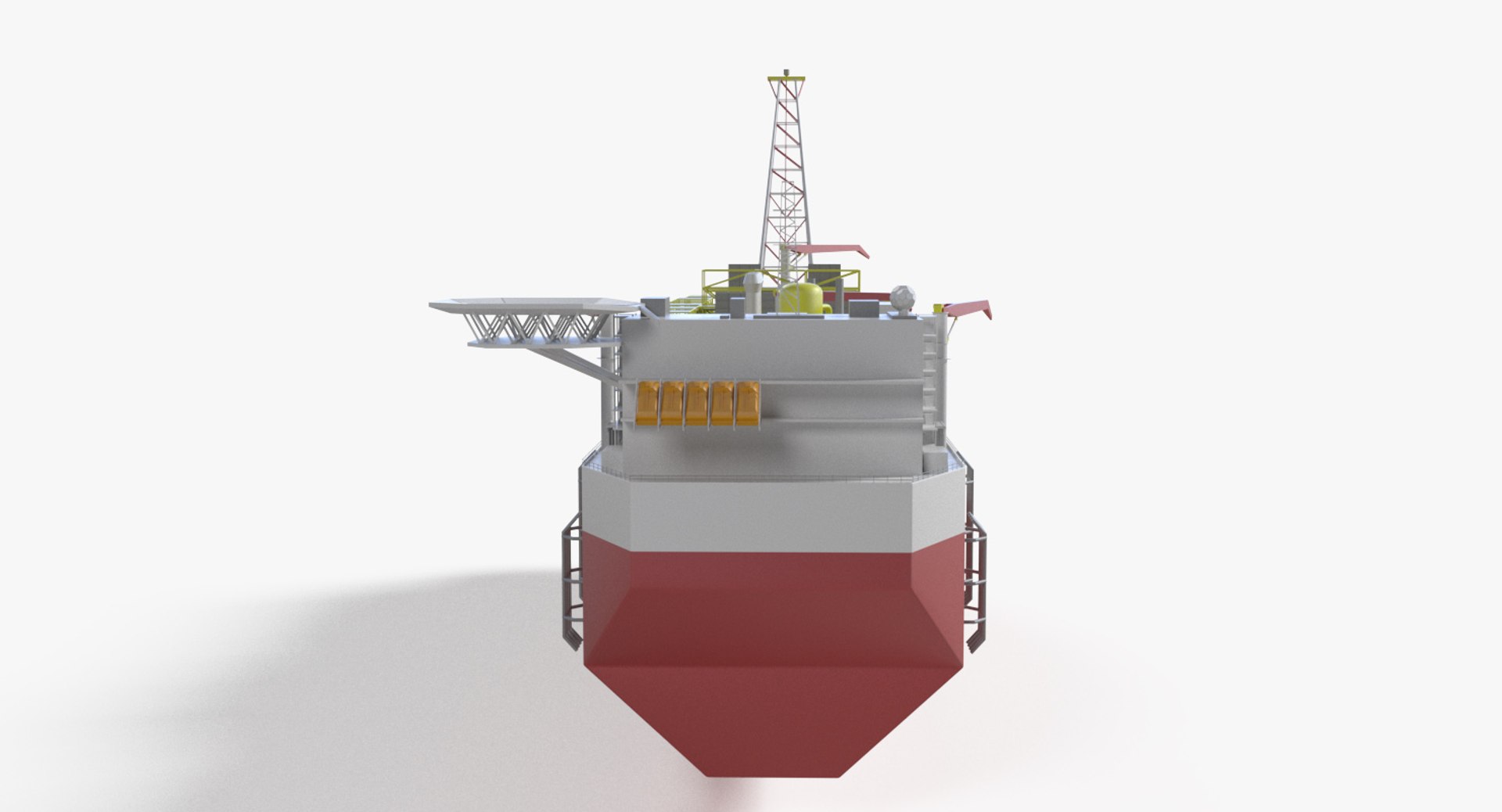 Production Fpso 3d Max
