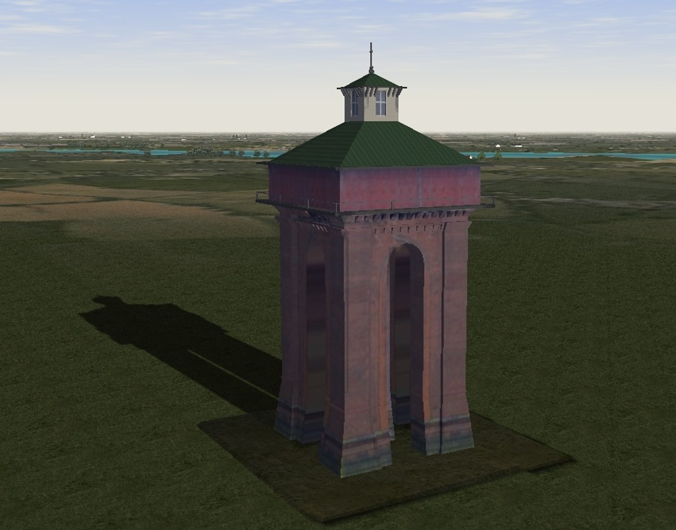 3D Landmark - TurboSquid 1208079