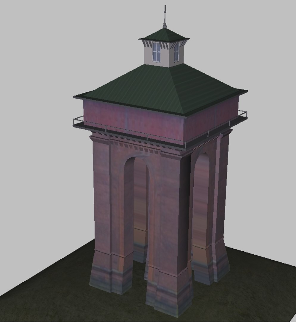 3D Landmark - TurboSquid 1208079
