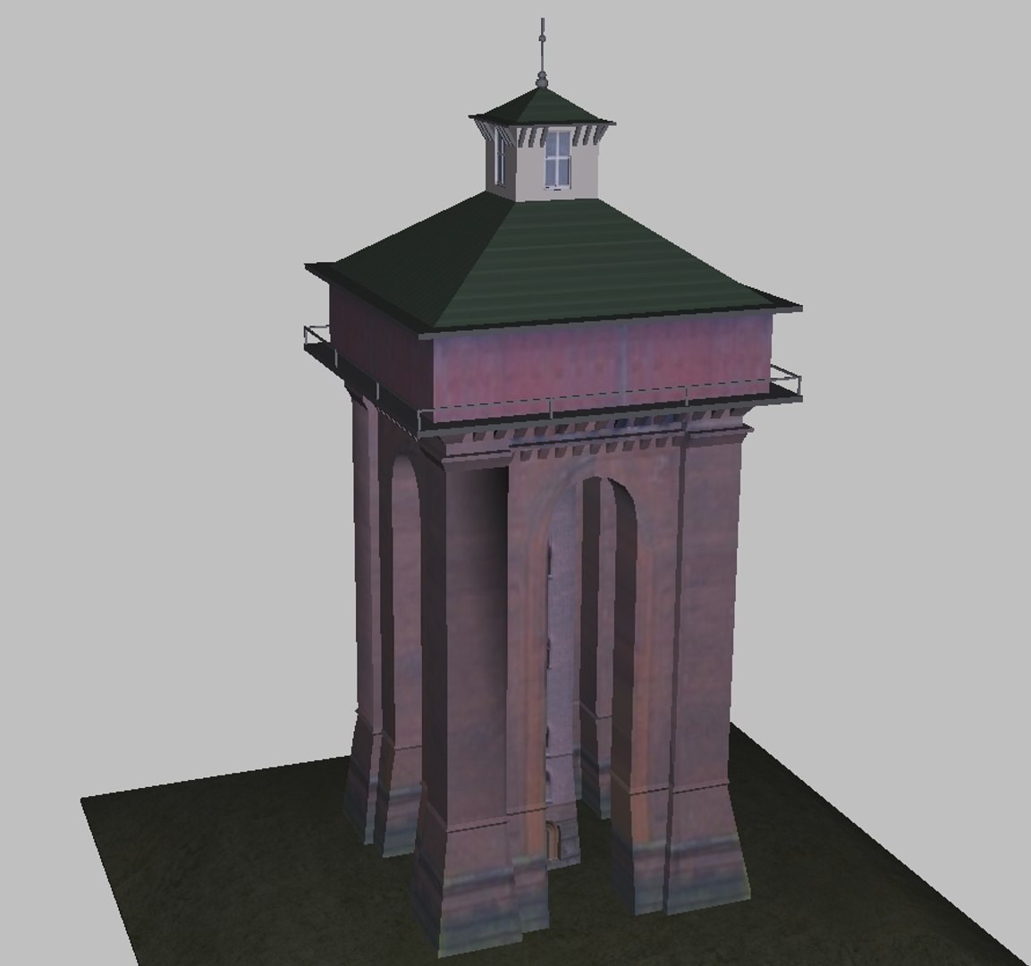 3D Landmark - TurboSquid 1208079