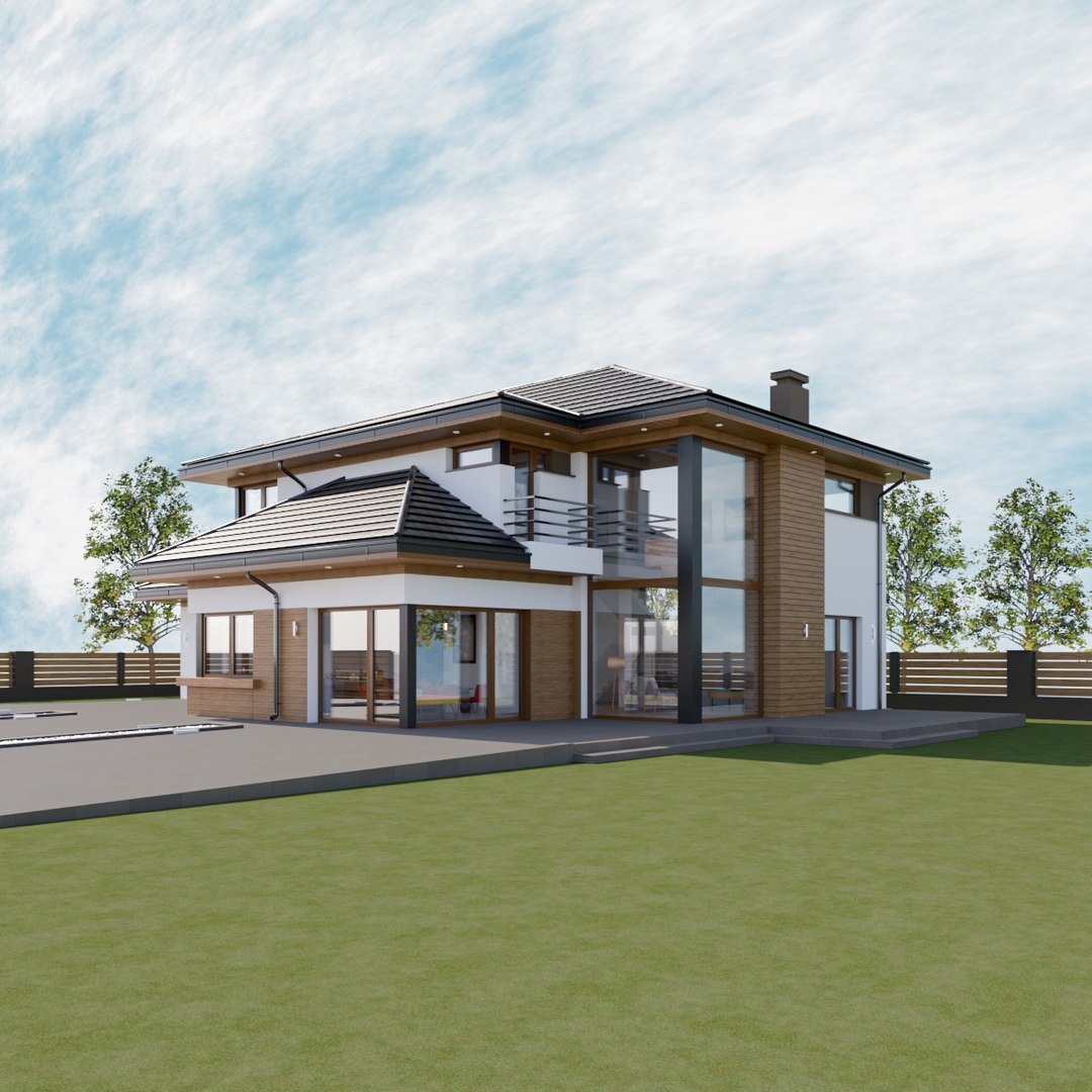 3D Residence 02 Model - TurboSquid 2030775