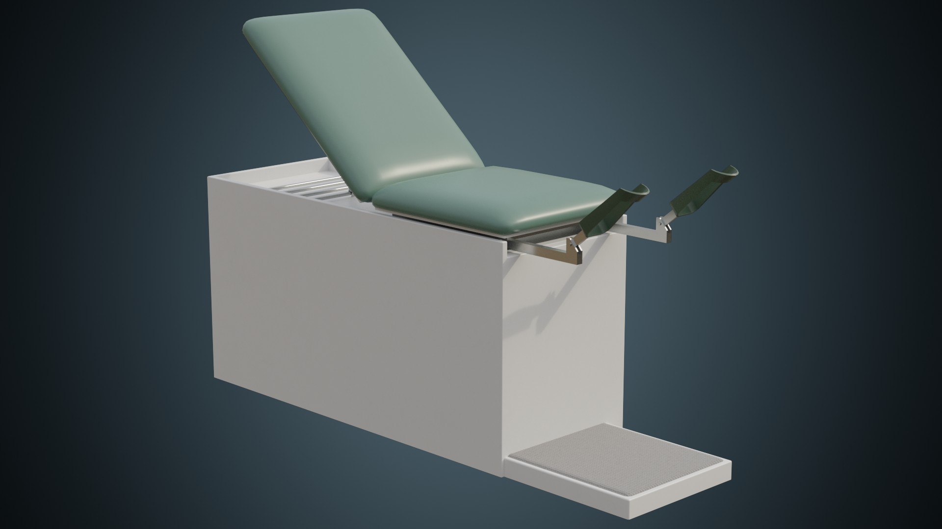 Exam Table 1A 3D model - TurboSquid 2106933