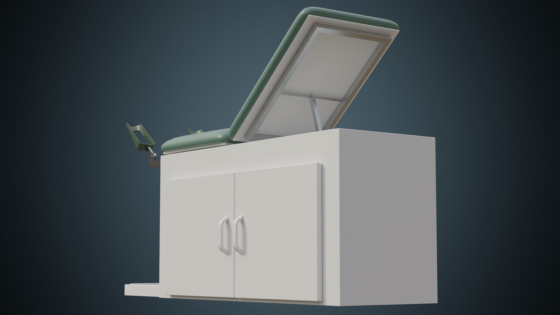 Exam Table 1A 3D model - TurboSquid 2106933