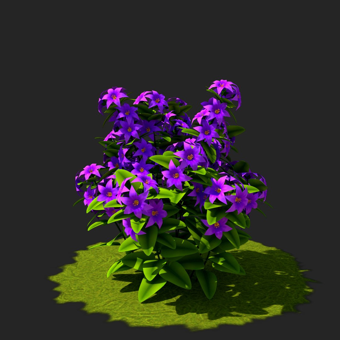3D Flower Cartoon - TurboSquid 1334457