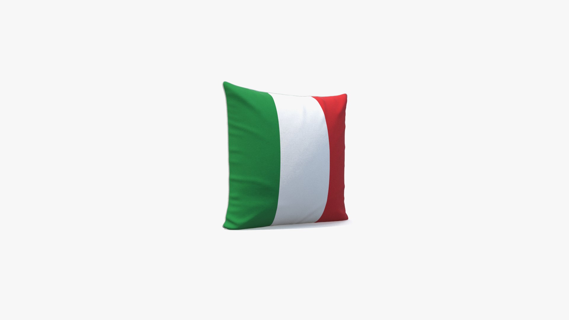 3D Italy Flag Pillow model - TurboSquid 2055206