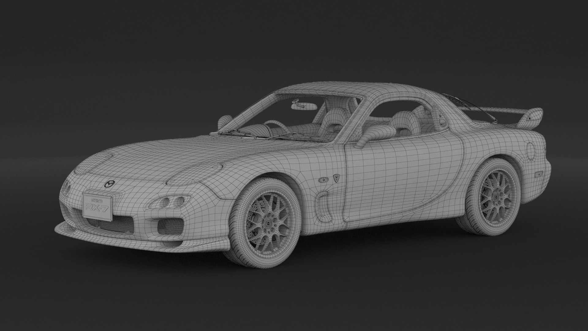 Mazda RX-7 Spirit R 3D Model - TurboSquid 2073967