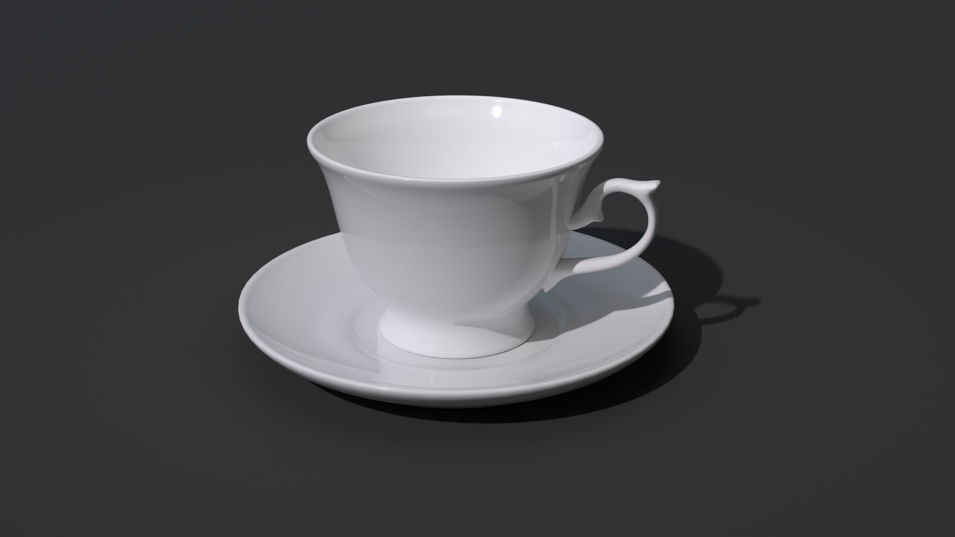 3D Teacup 3D Model Model - TurboSquid 2391250