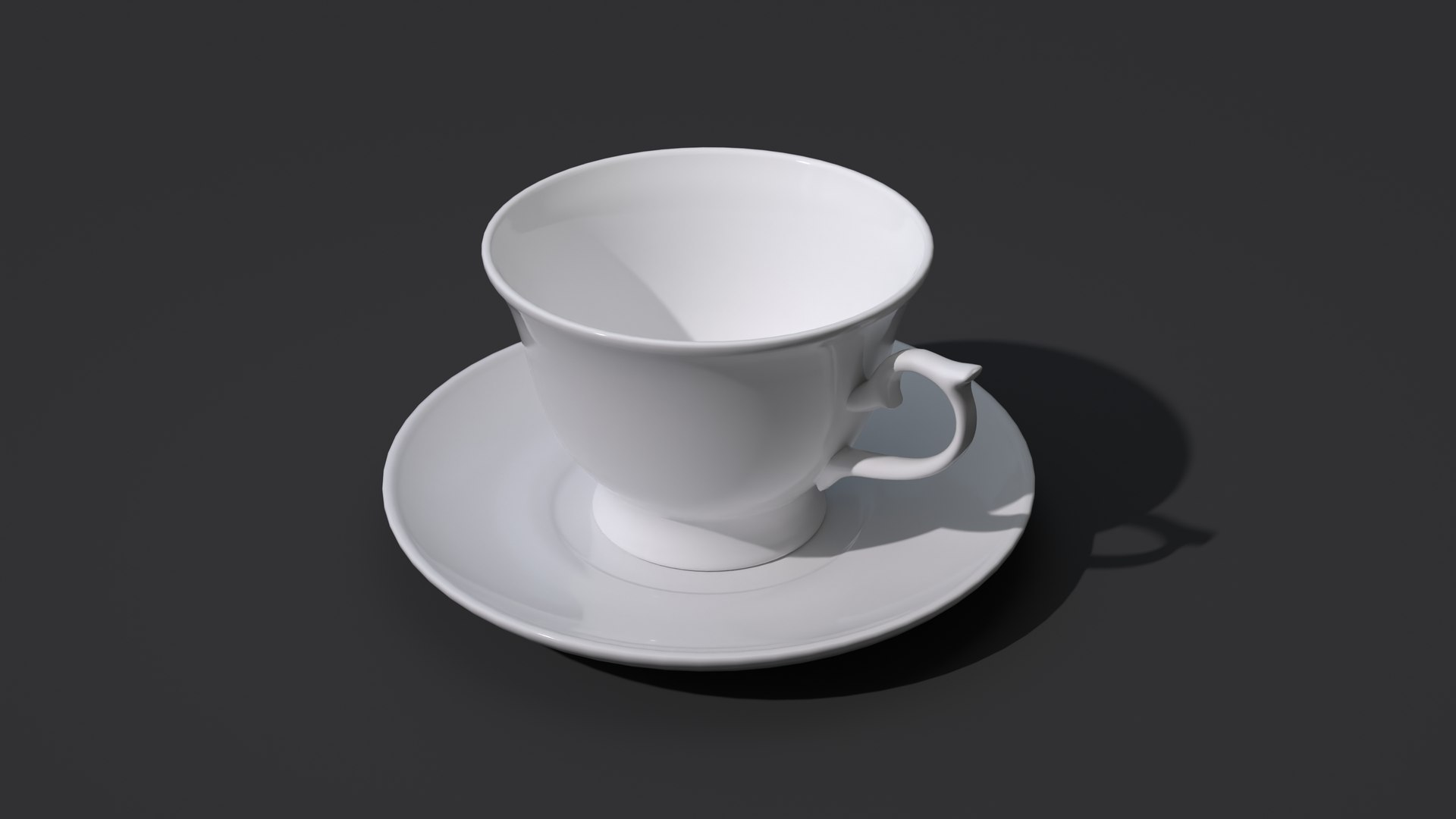 3D Teacup 3D Model Model - TurboSquid 2391250
