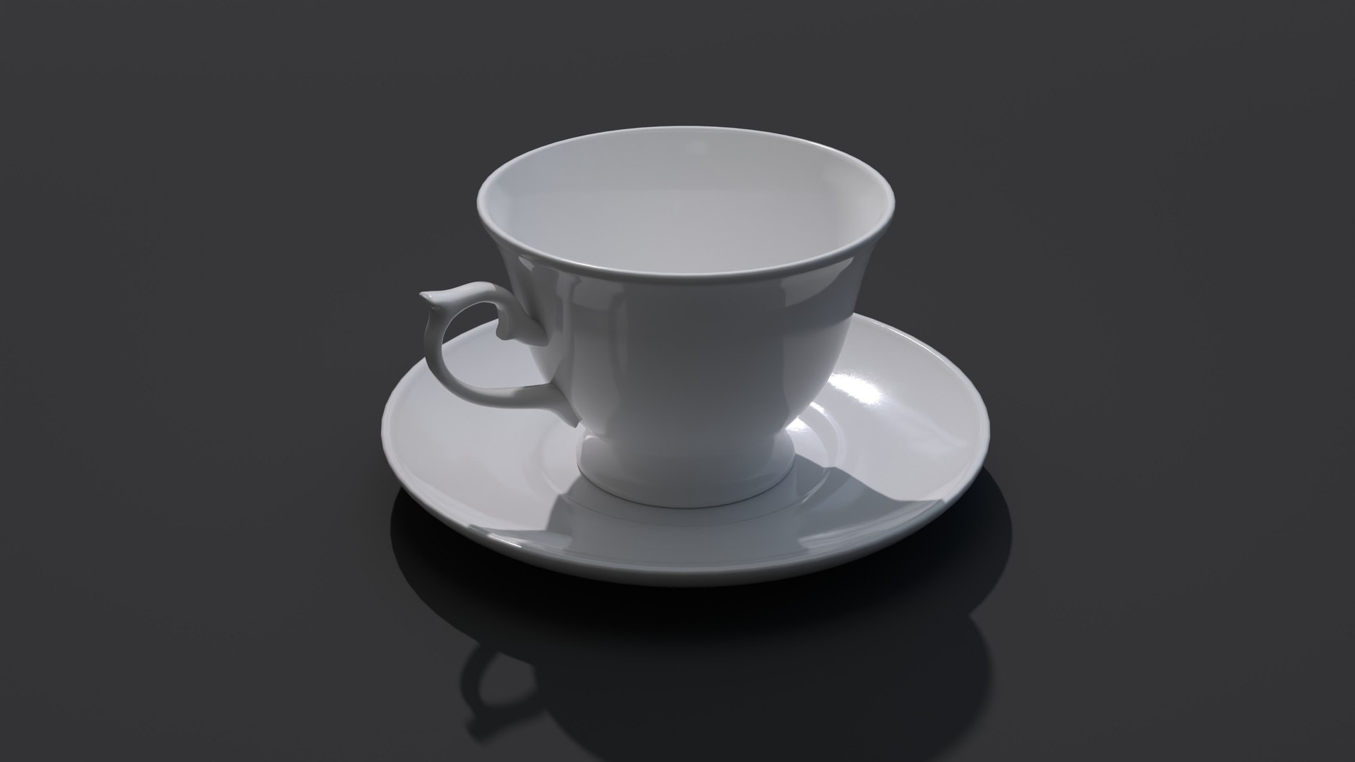 3D Teacup 3D Model Model - TurboSquid 2391250