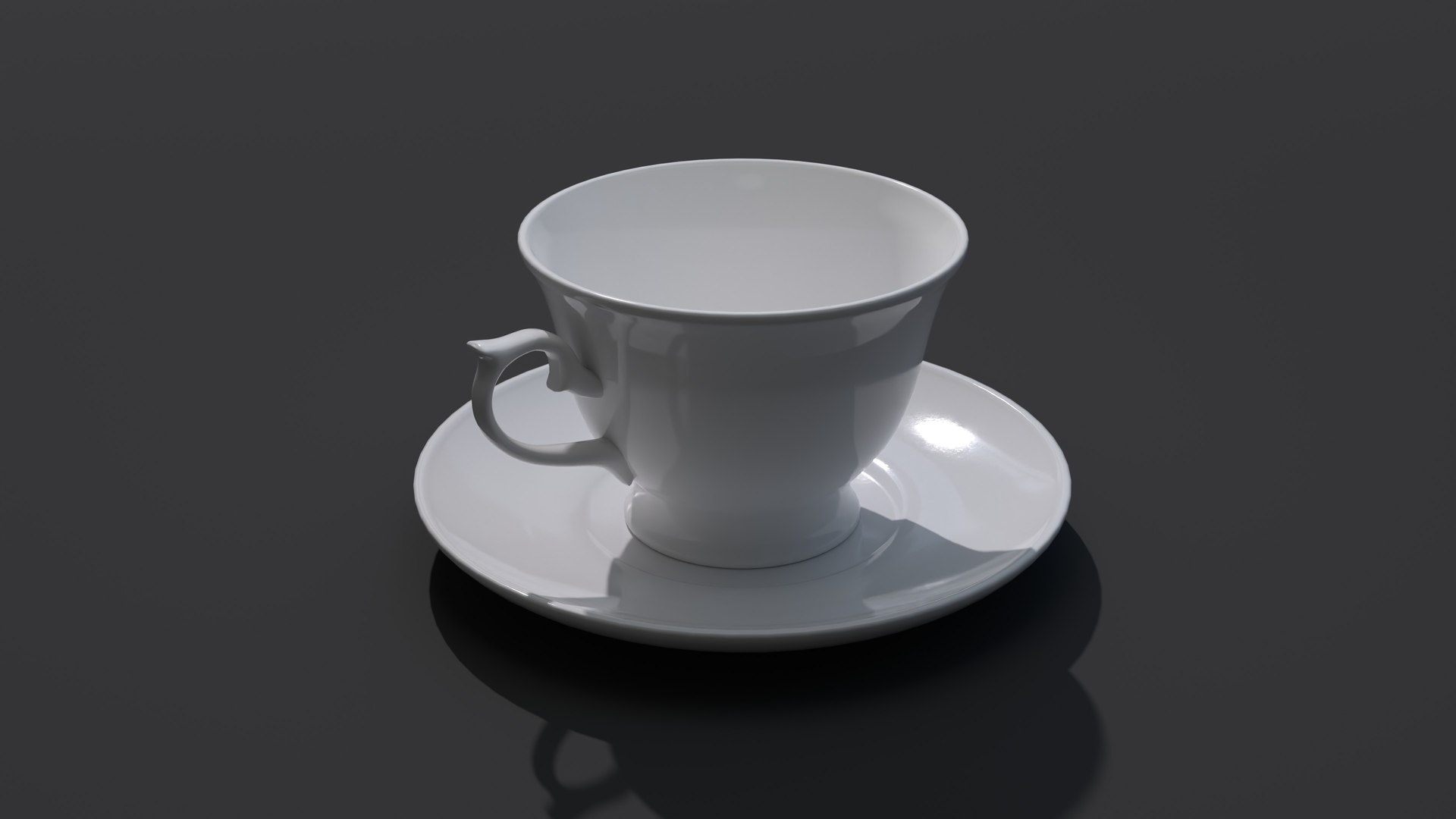 3D Teacup 3D Model Model - TurboSquid 2391250