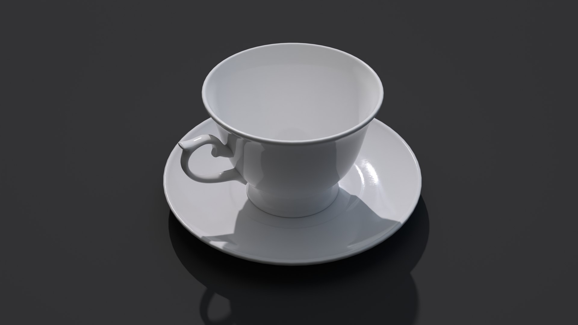 3D Teacup 3D Model Model - TurboSquid 2391250