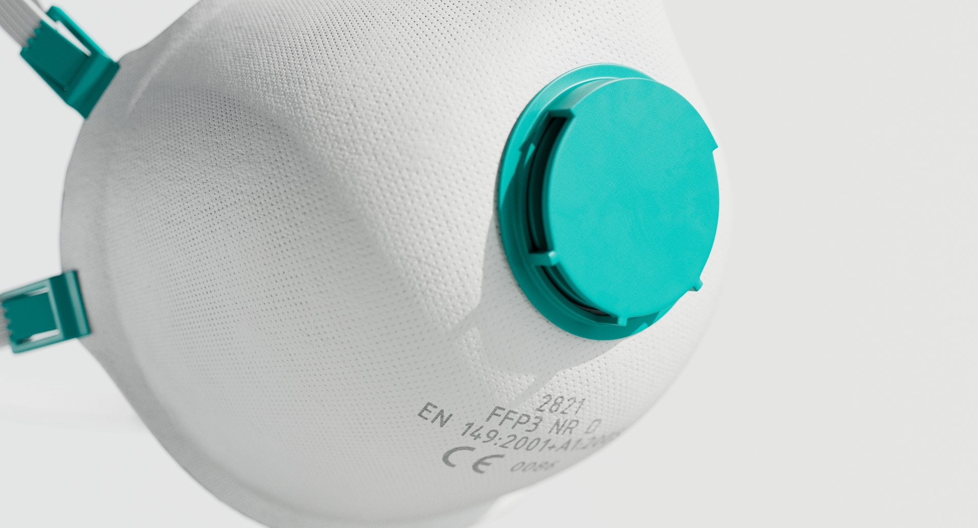 3D model ffp3 mask respirator - TurboSquid 1555303