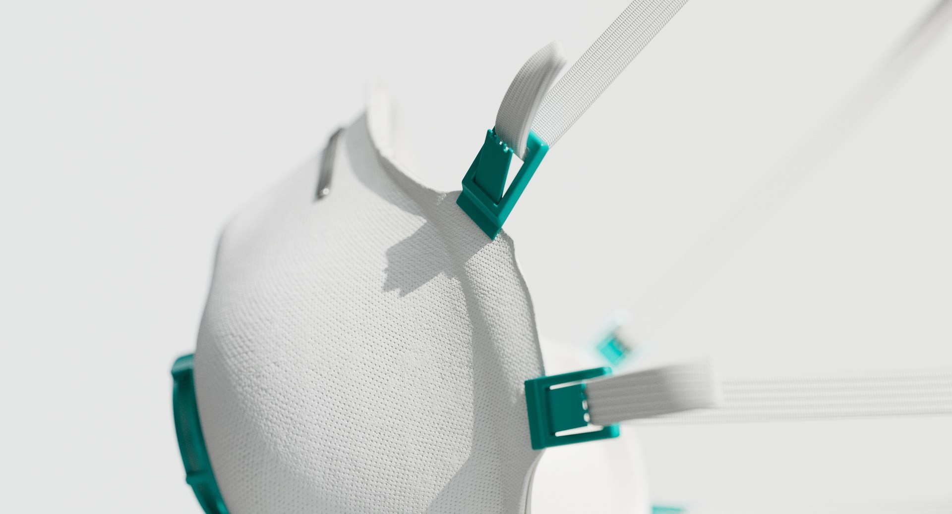 3D model ffp3 mask respirator - TurboSquid 1555303