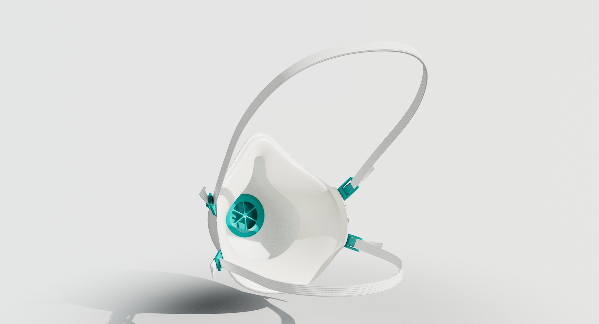 3D model ffp3 mask respirator - TurboSquid 1555303