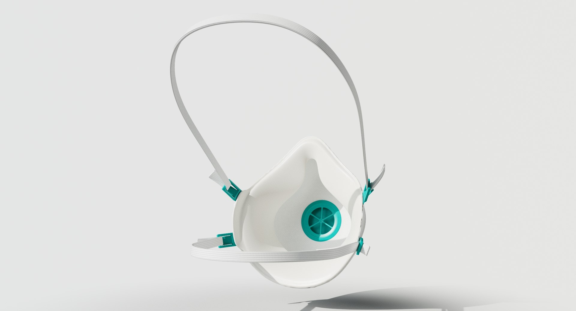 3D model ffp3 mask respirator - TurboSquid 1555303