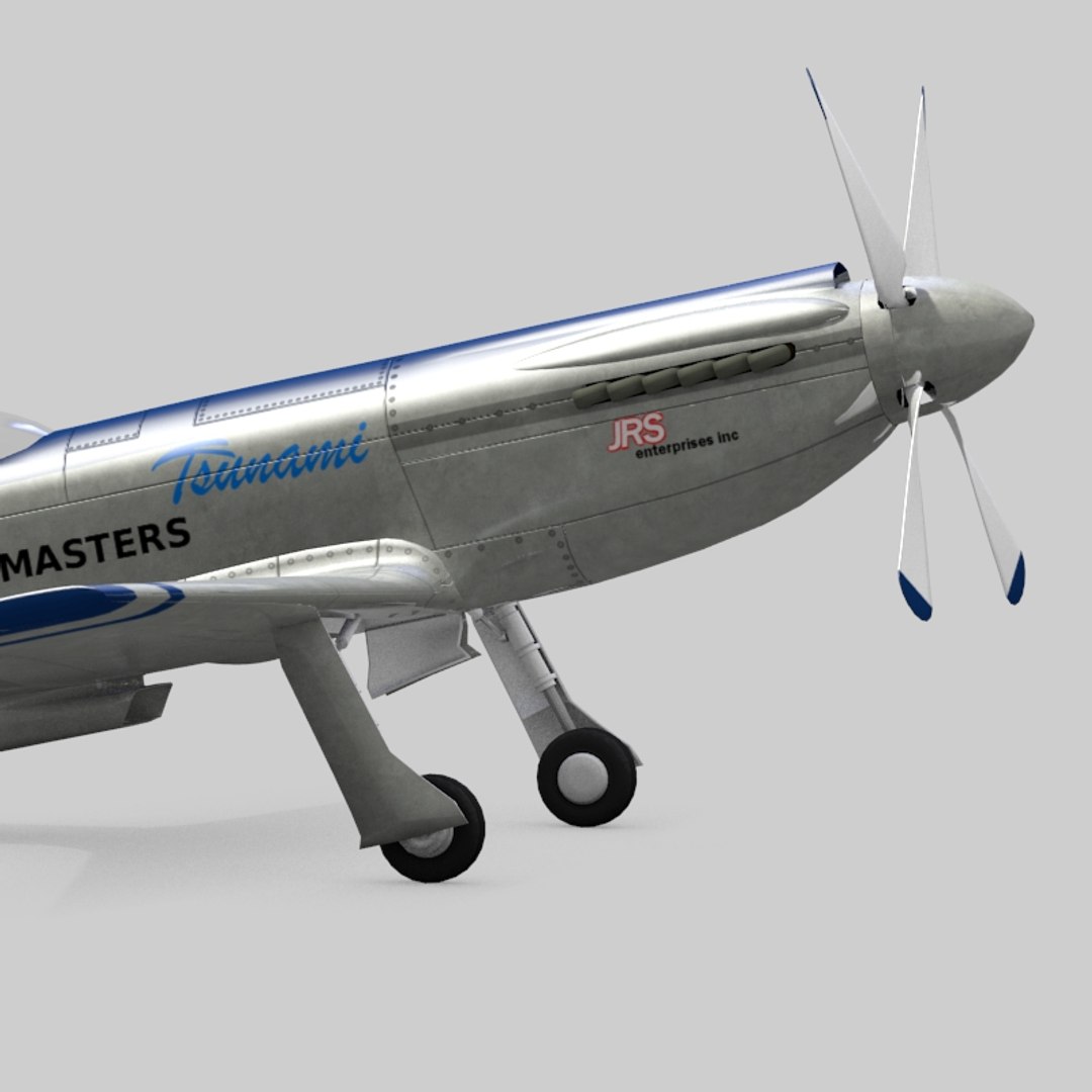 Tsunami Racer 3d Model