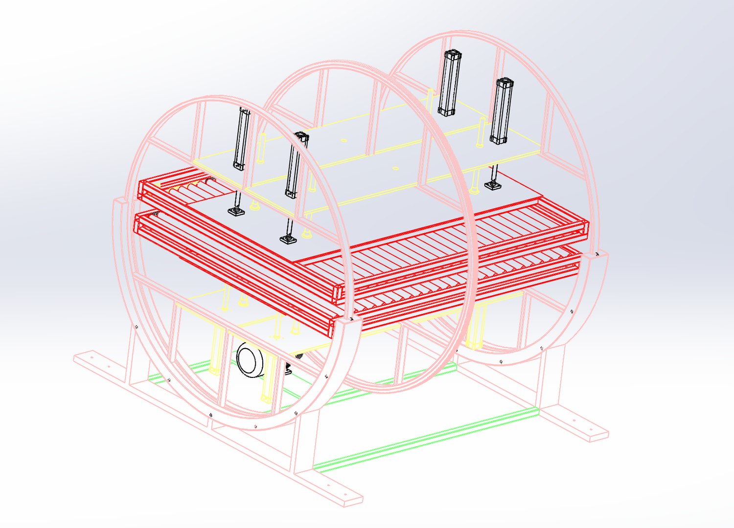 3D double - station rotating model - TurboSquid 1322974