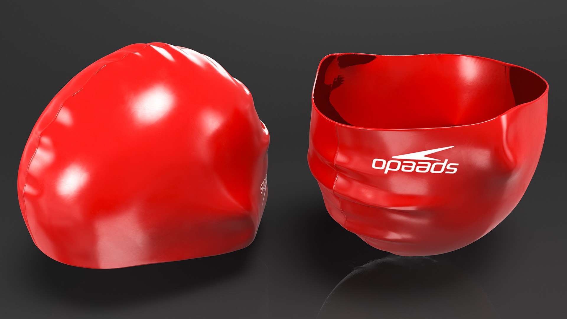 3D Speedo Red Silicone Swimming Model - TurboSquid 1630858