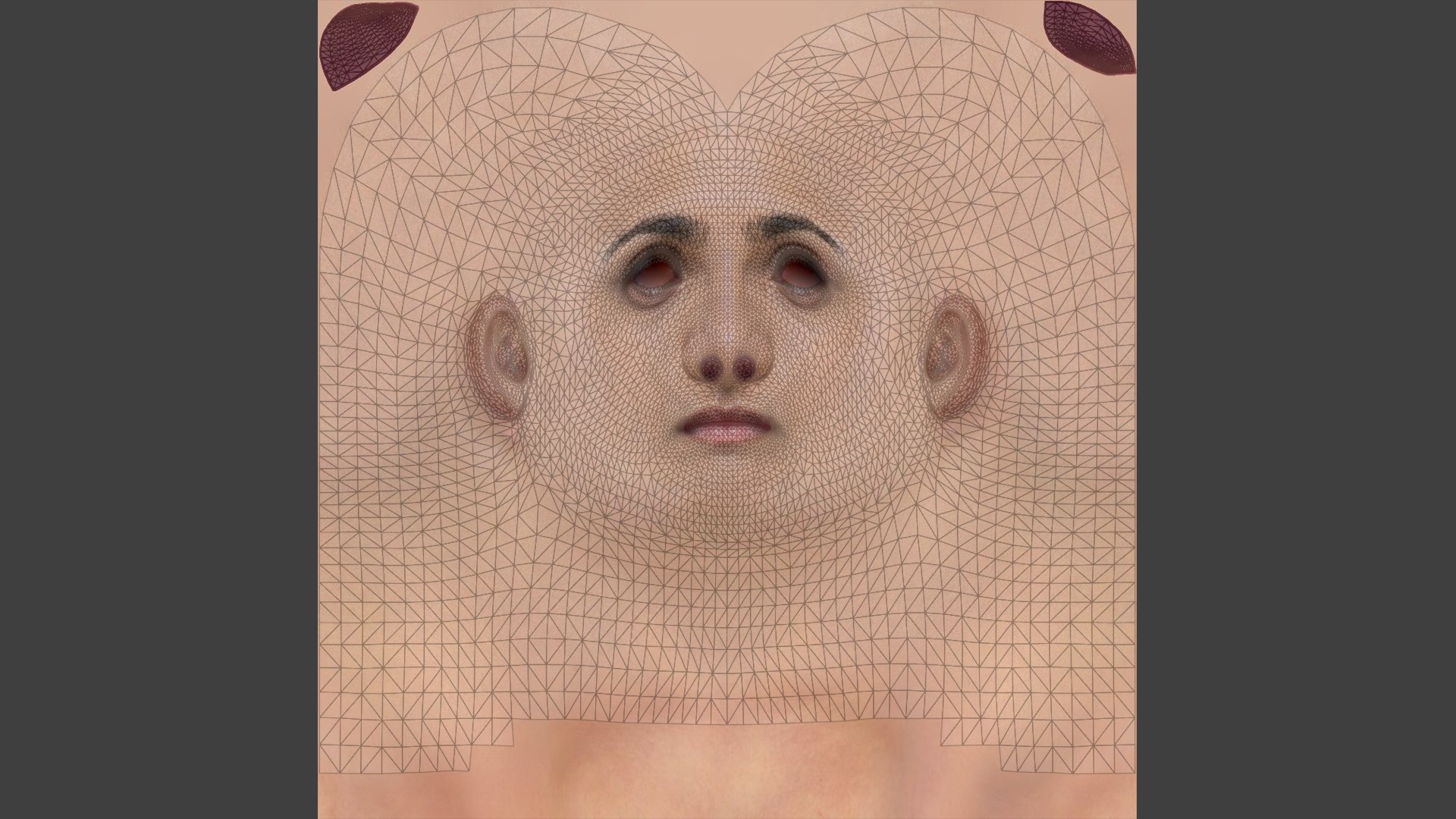 3D Mia Khalifa Head 3D - No Hair - Mid Poly 3D - Good For The Game ...