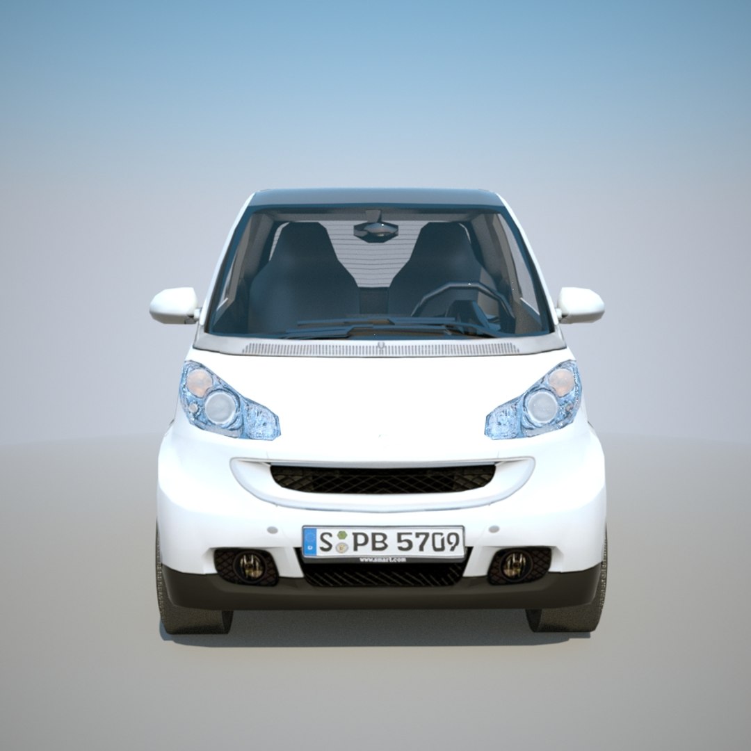 3ds Max 2011 Smart Fortwo Car