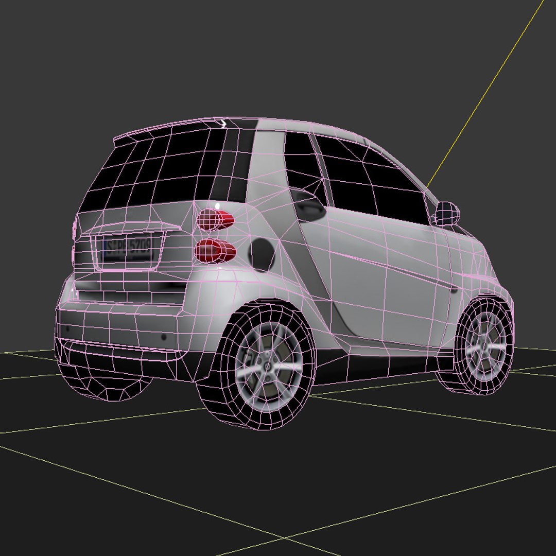 3ds Max 2011 Smart Fortwo Car