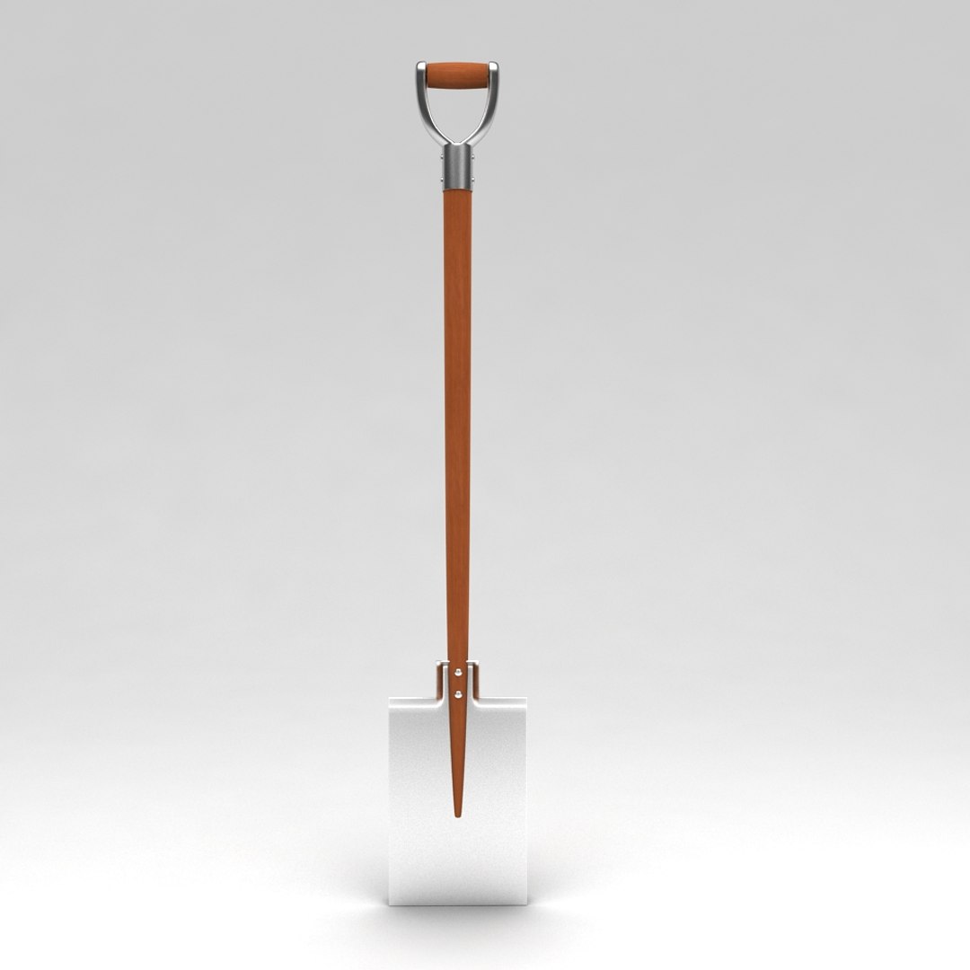 3d Garden Spade Tool
