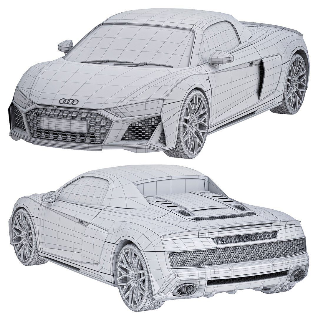 3D Audi Model - TurboSquid 2099471