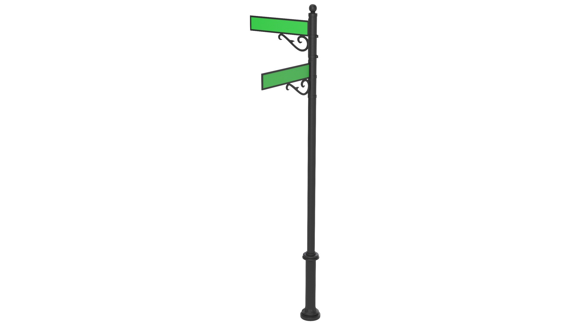 Street Sign 3D Model - TurboSquid 2076479