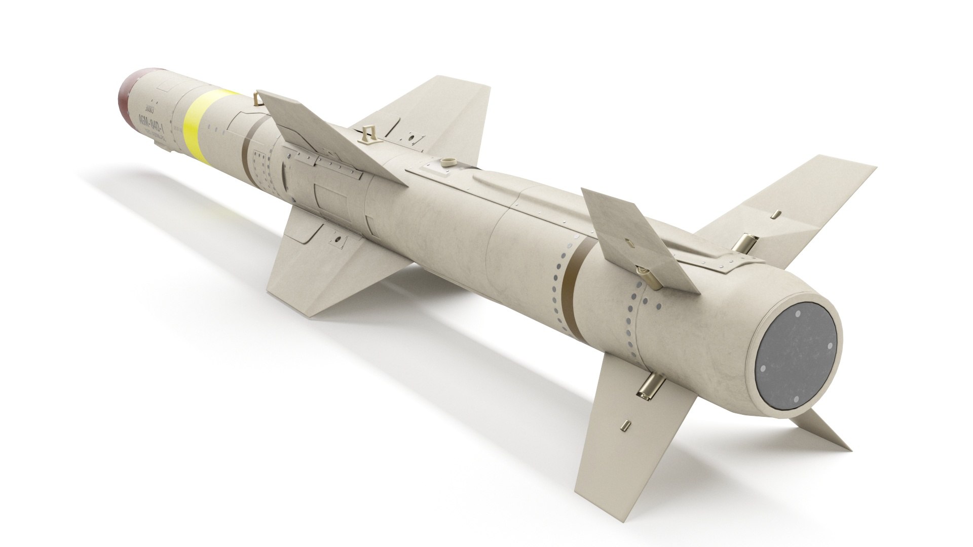 AGM 84 Harpoon Missile 3D Model - TurboSquid 2283667