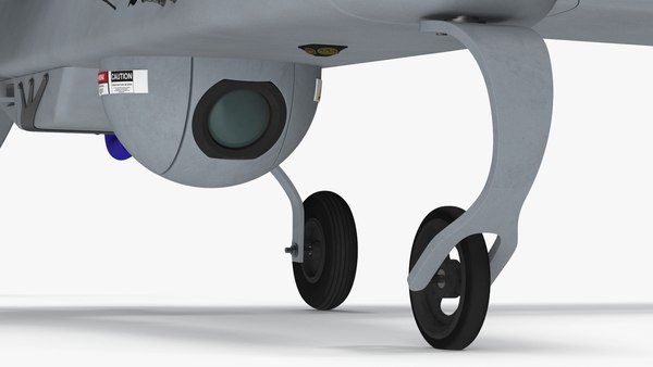 modelo 3d Vehículo aéreo no tripulado UAV Drone AAI RQ 7 Shadow Rigged ...