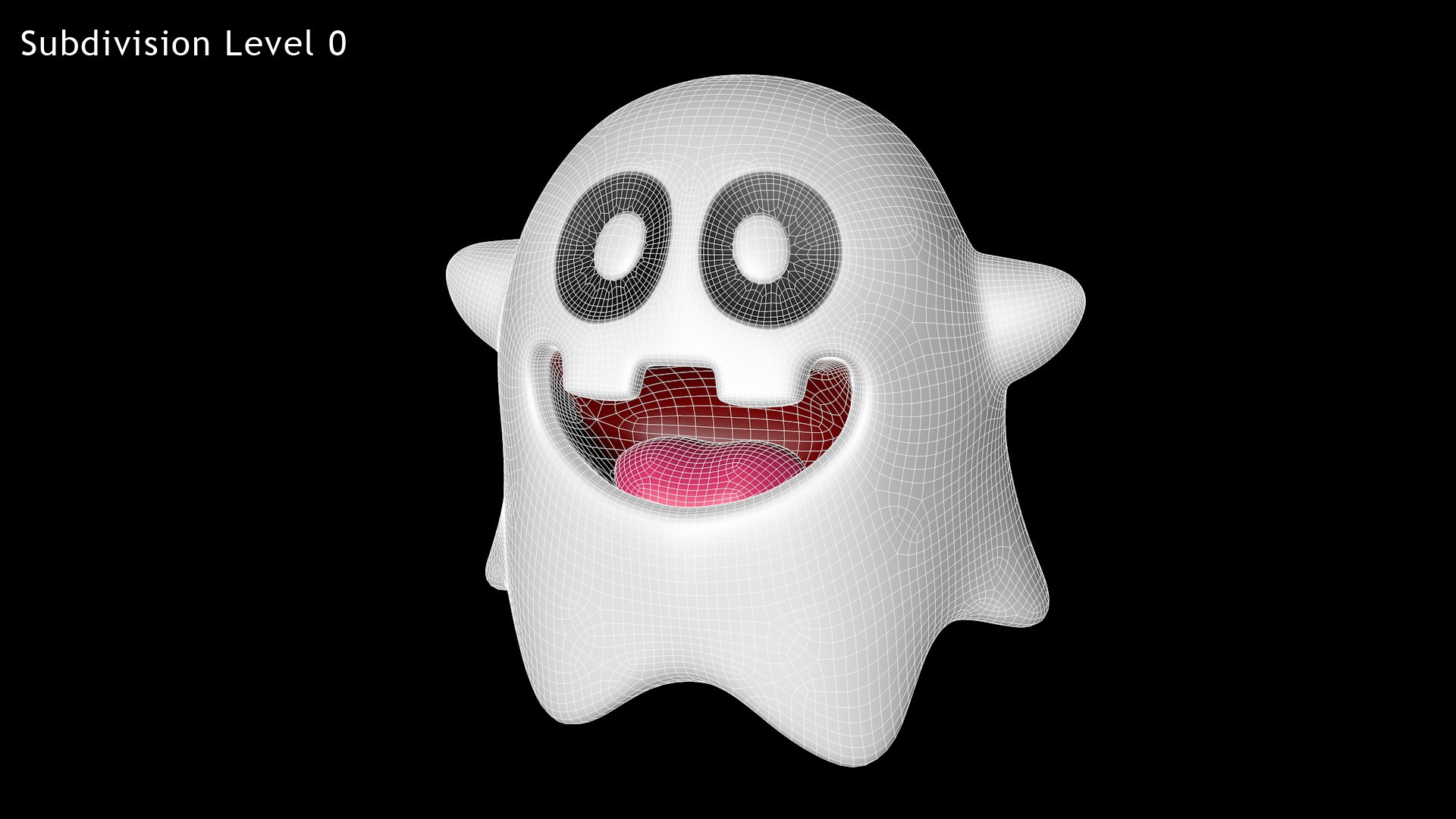 Peepa ghost 3D model - TurboSquid 1647524