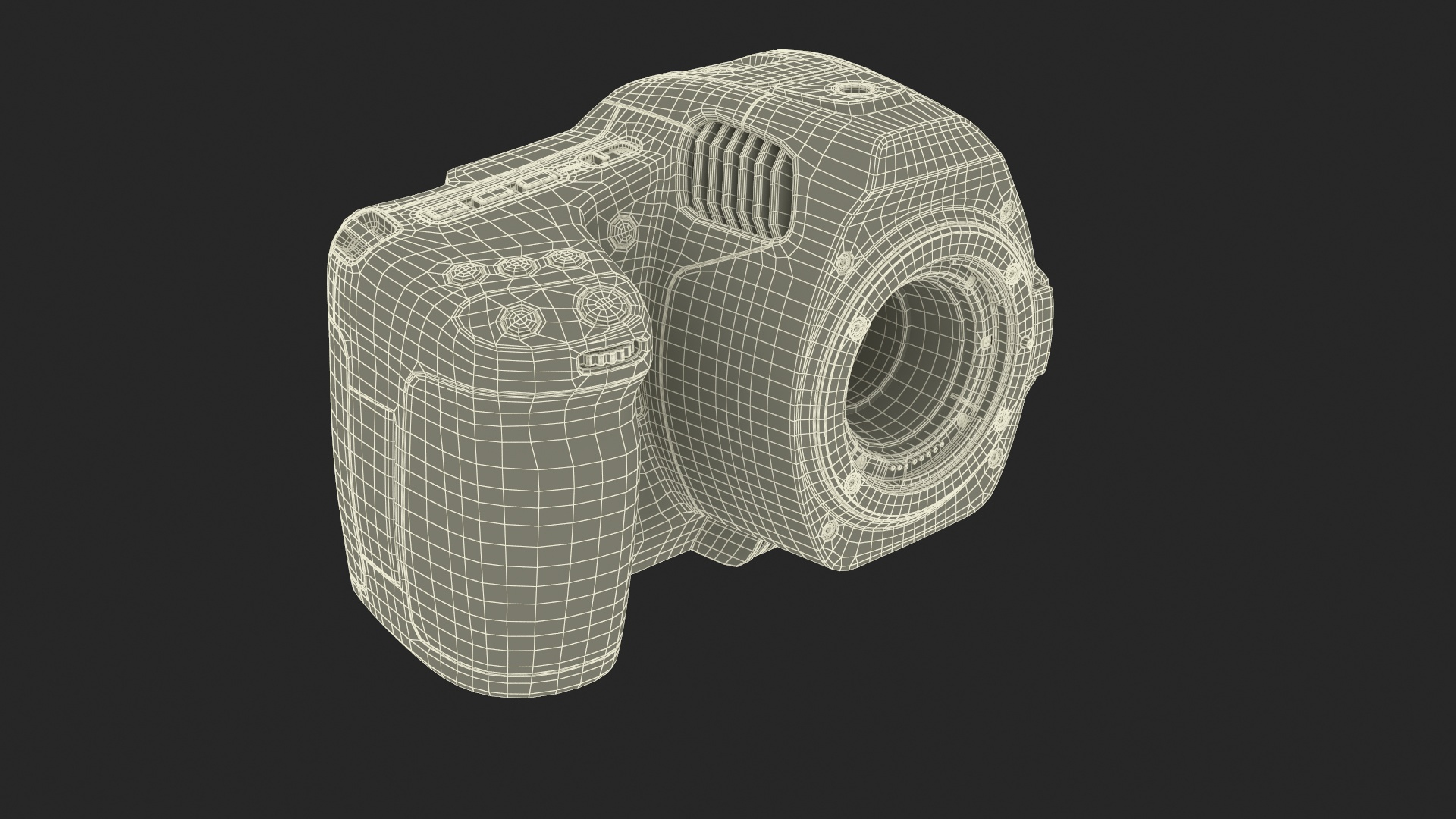 3D Model Modern Professional Camera - TurboSquid 2276370