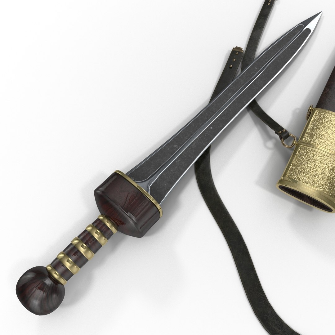 3d Model Gladius Sword