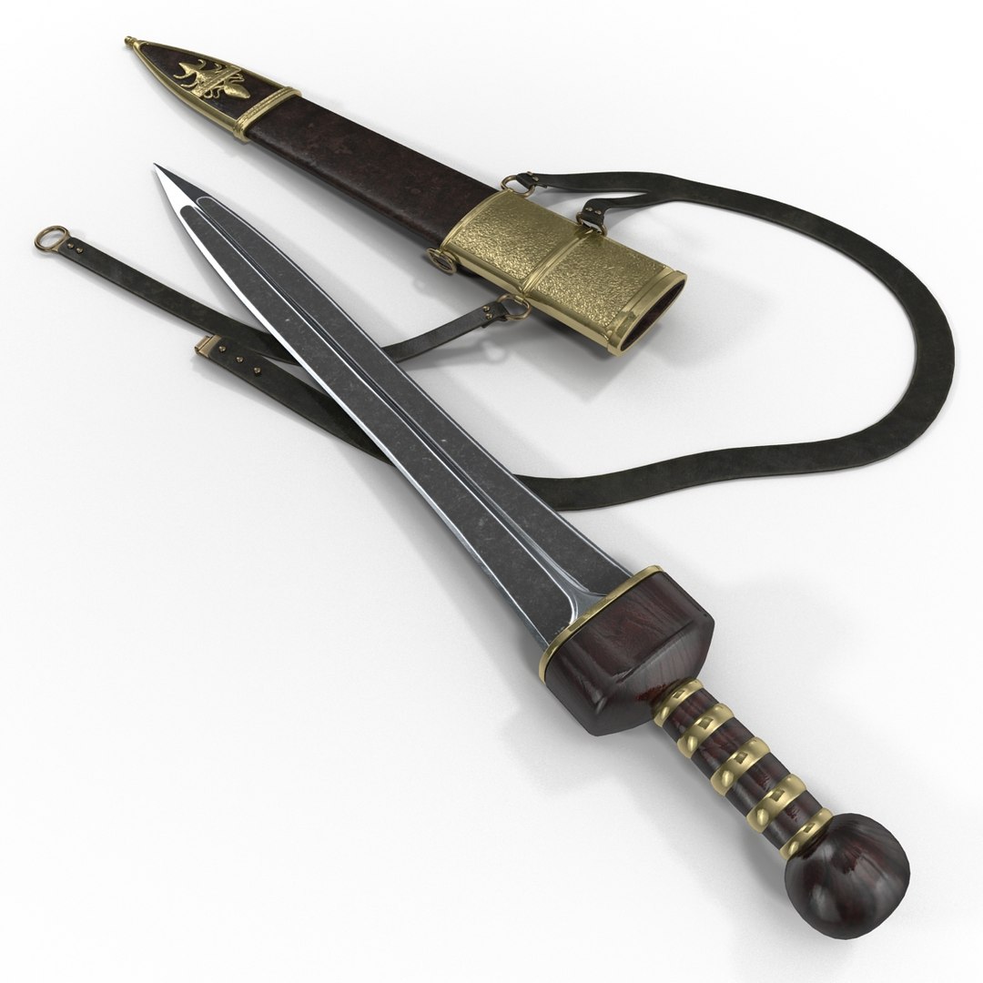 3d Model Gladius Sword