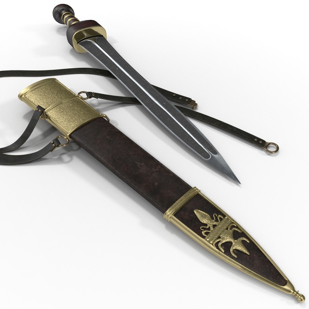 3d Model Gladius Sword