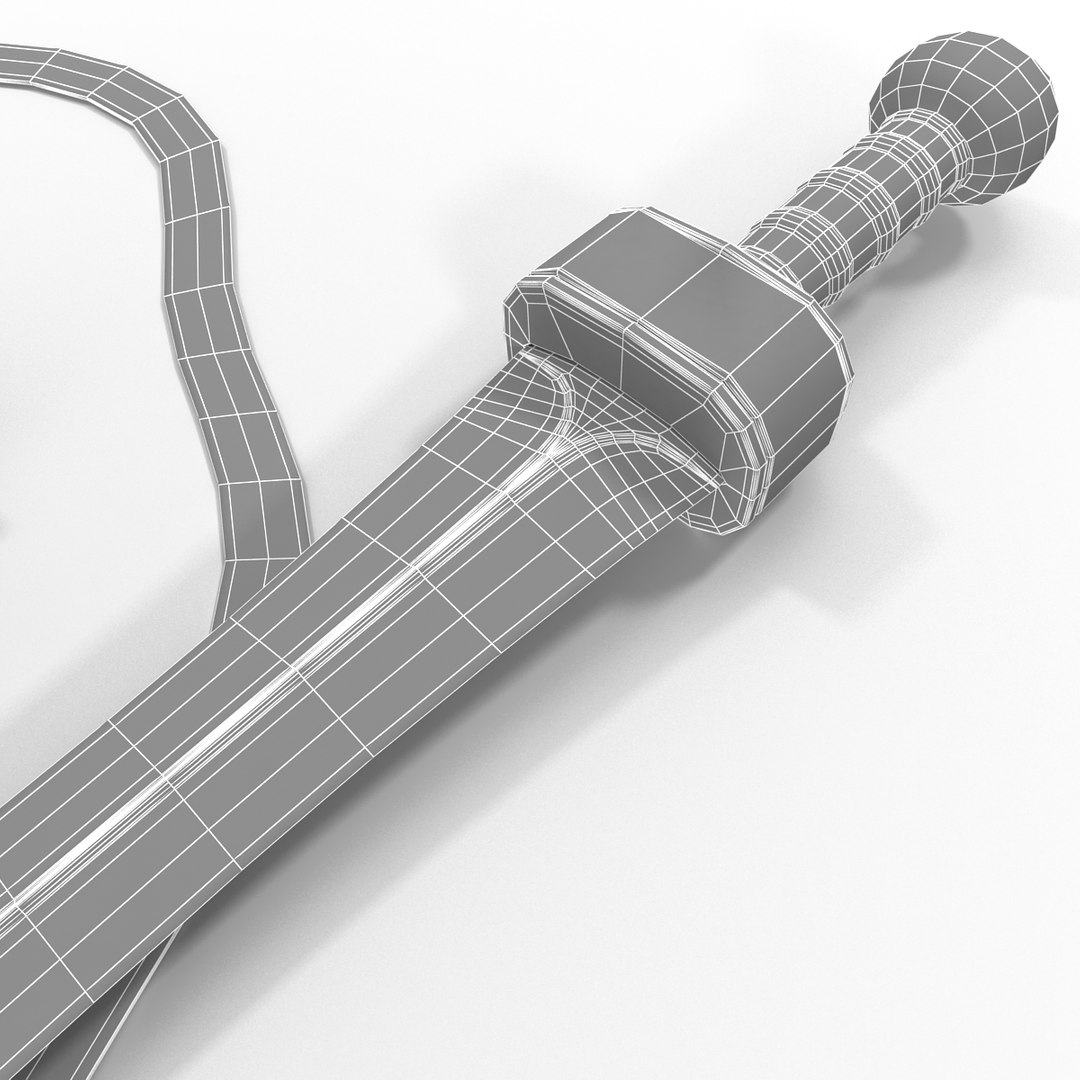 3d Model Gladius Sword