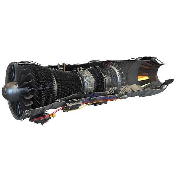 Airplane Engine 3D Models for Download | TurboSquid