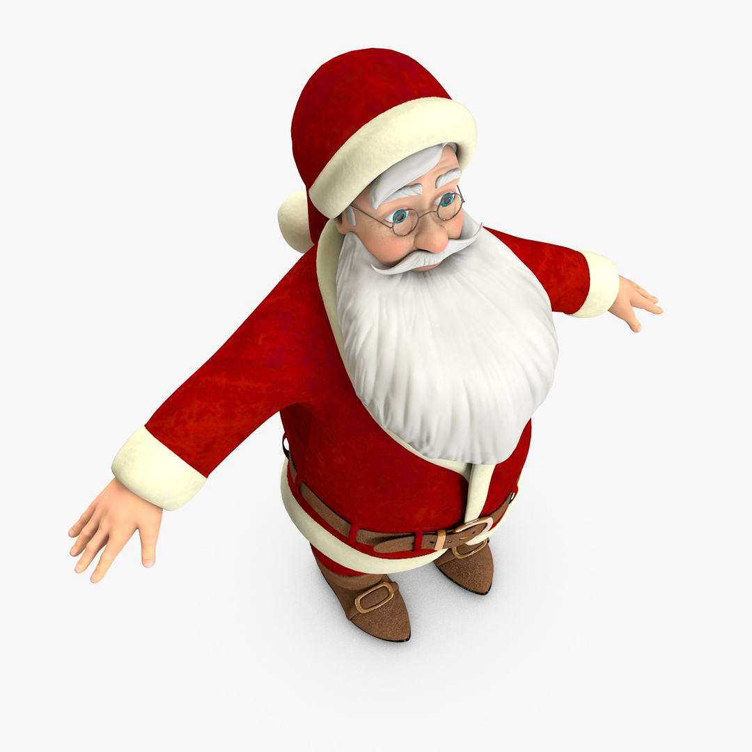 santa claus c4d