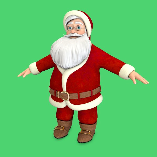 santa claus c4d