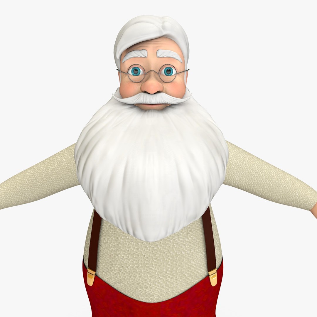 santa claus c4d