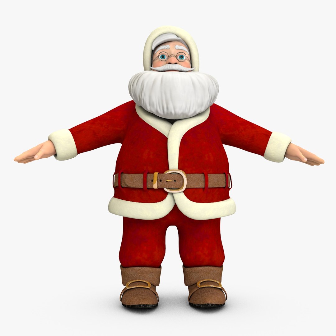 santa claus c4d