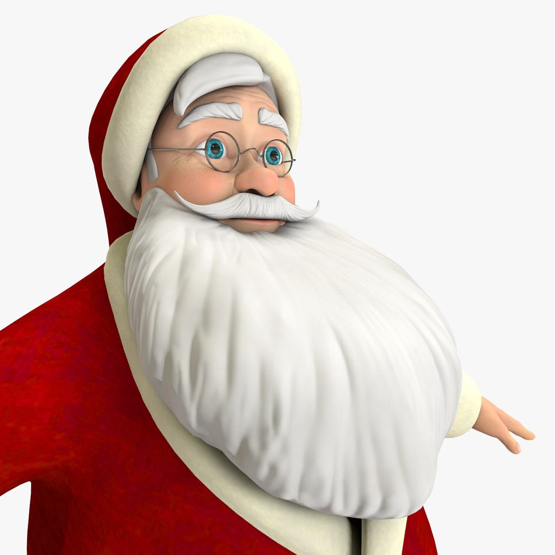 santa claus c4d