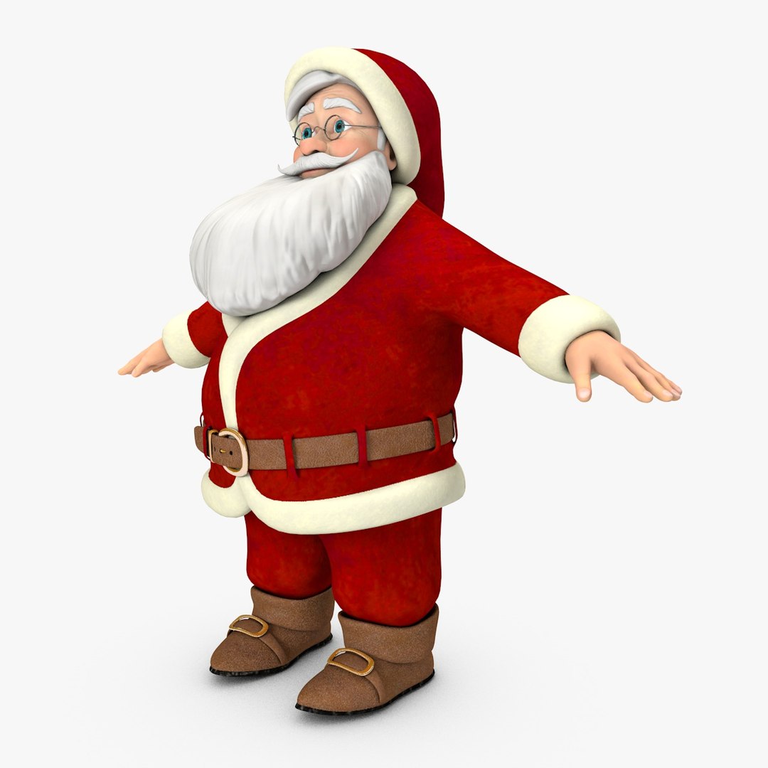santa claus c4d